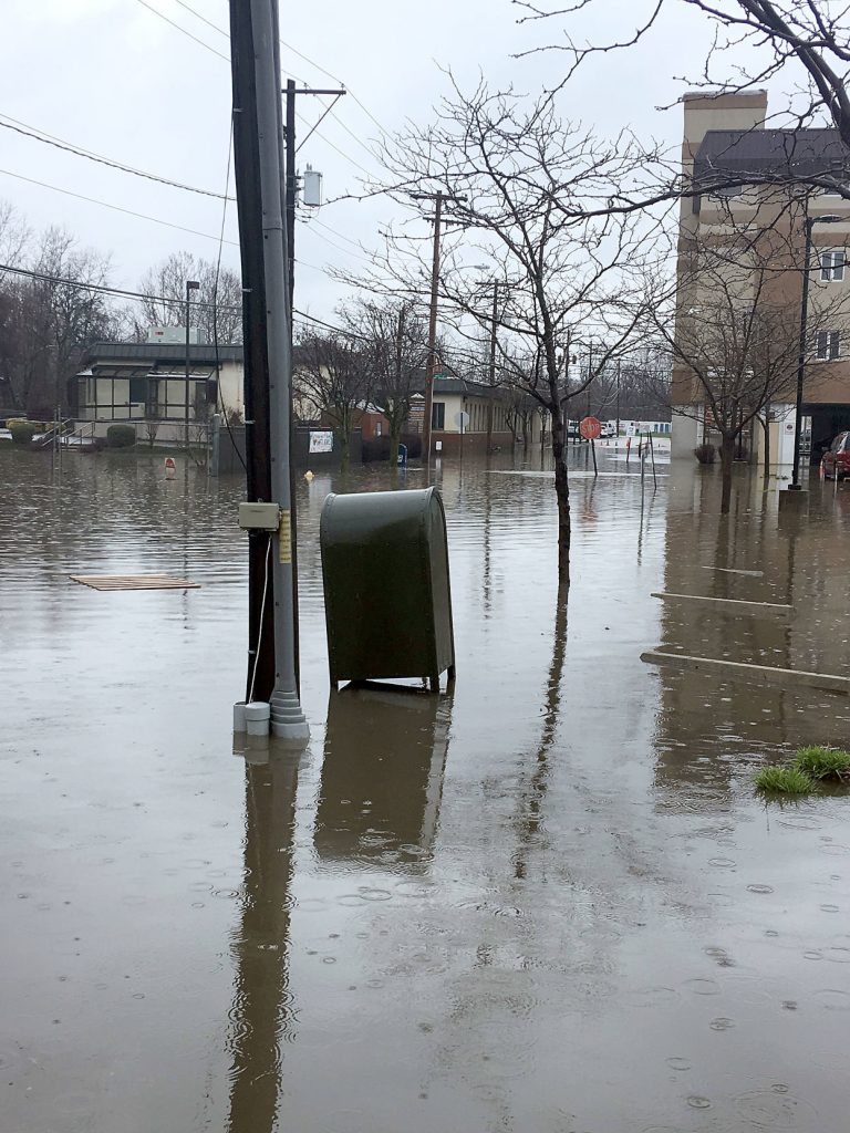 Snow followed by rain causes flooding problems in Uniontown, Greene ...